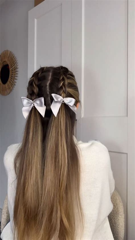 Braidribbon Elegancestylish Hairstyle Ideas To Elevate Your Look🎀💁‍♀️