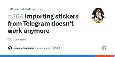 importing stickers from telegram doesn t work anymore · issue 364