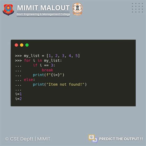 Cse Department Mimit Malout Government Of Punjab On Linkedin Python