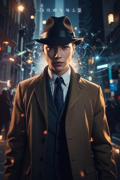 Premium Ai Image Quantum Reality Detective A Detective Utilizing