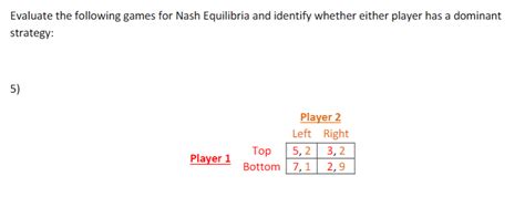 solved this is question 5 from my econ 100 game theory