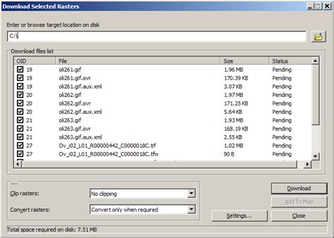 Arcgis Desktop Extractcopy A Subset Of Rasters From A Mosaic Dataset