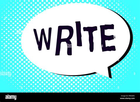 Word Writing Text Write Business Concept For Mark Letters Words Or Symbols On Surface Typically