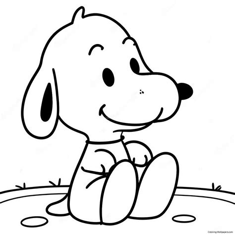 Snoopy Coloring Page 19062 15055