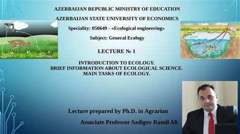 Pdf Lecture 1 Introduction To Ecology