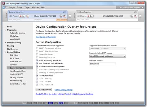 Disk Utilities Atola Insight