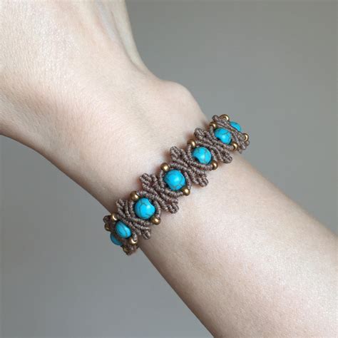 Macrame Bracelet Pattern Pdf Bangle Tutorial Diy Bracelet Easy