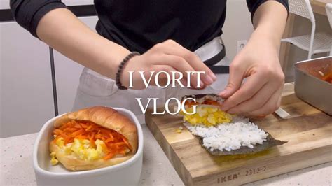 Engvlog 도시락에 진심인 직장인 브이로그vlog 부타노가쿠니 갓생살기 혈당 관리 운동 Acc쥬스 당근김밥