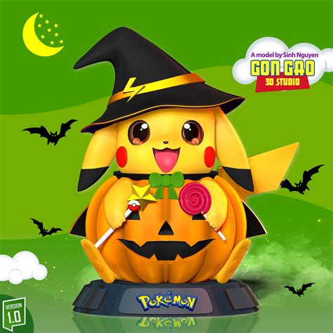 Artstation Pikachu Witch Resources