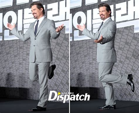 현장포토 점잖은 얼굴에 깜찍 포즈조쉬 브롤린 즐거운 포토타임 디스패치 뉴스는 팩트다