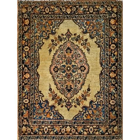 Antique Tabriz Rug 20178 Persian Formal 2 X 2 10 Ivory