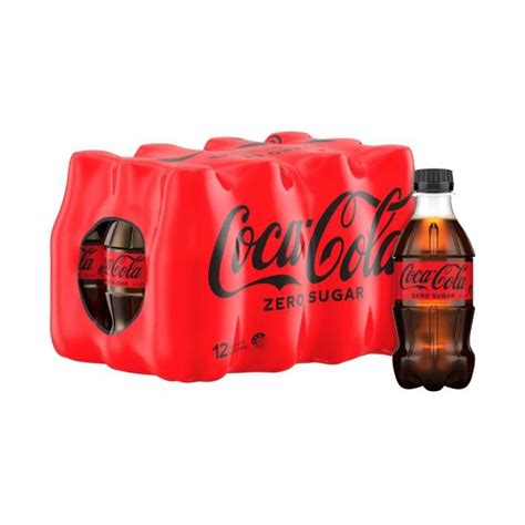 Calories In Coca Cola Zero Sugar Vanilla Soft Drink Multipack Bottles