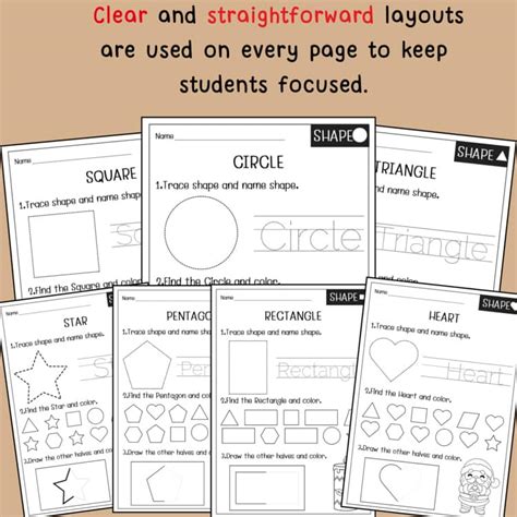 Shape Recognition Worksheets For Preschool By Alice Pa Ploen Tpt