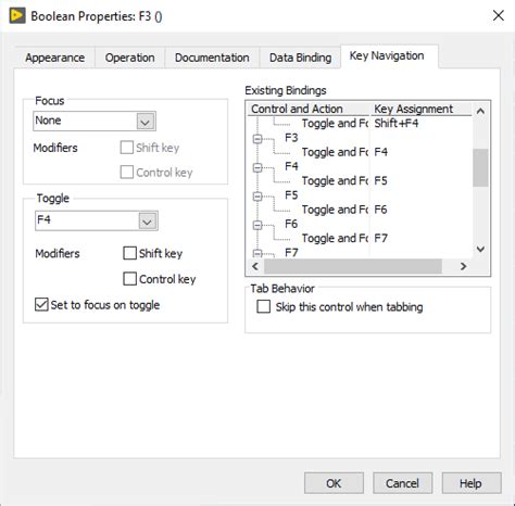 Key Navigation Dialog Ni Community