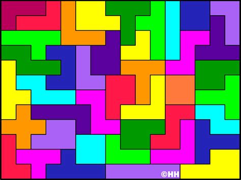 Solve Tetris Jigsaw Puzzle Online With 594 Pieces