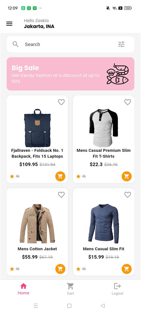 GitHub Csfdsf Ecommerce Flutter This Project Is A Flutter Based E Commerce Application That