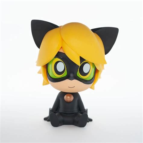 Miraculous Statue Cat Noir Chibi 17 Cm Plastoy