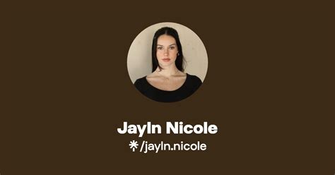 Jayln Nicole Instagram Tiktok Linktree