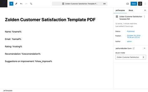 Generate Pdf Form Action In Jetformbuilder Overview Crocoblock