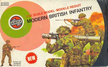 Modern British Infantry Vintage Airfix