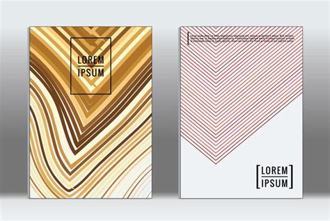 Premium Vector Vector Graphic Geometric Covers With Minimalistic