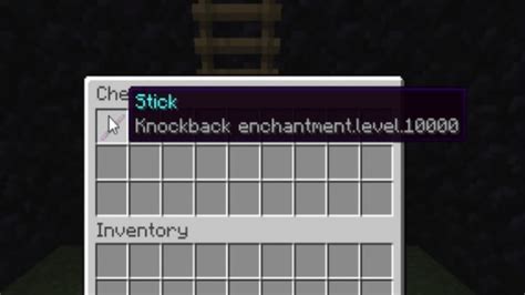 How To Make A Knockback Stick In Minecraft Bedrock