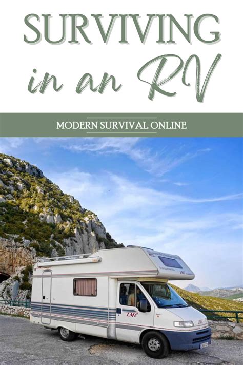 Prepping And Surviving In An Rv Modern Survival Online