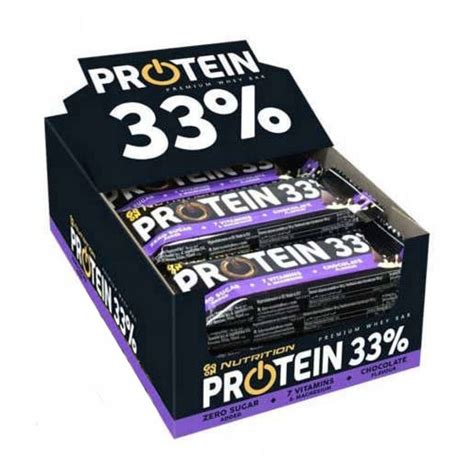 Протеиновые батончики Шоколад GoOn Nutrition (Protein Bar 33% Cookie ...