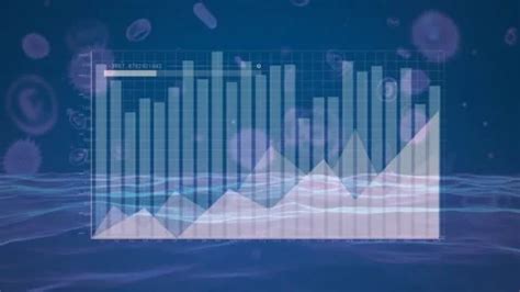 Animation Of Graphs Loading Bar Red Bl Stock Video Pond