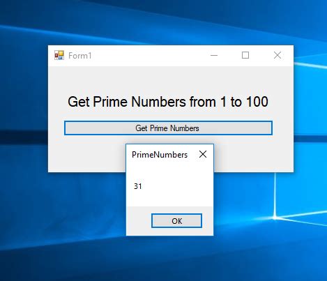 How To Get Prime Numbers In VB Net SourceCodester
