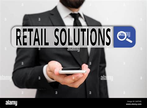 Writing Note Showing Retail Solutions Business Concept For Process Of Promoting Greater Sale