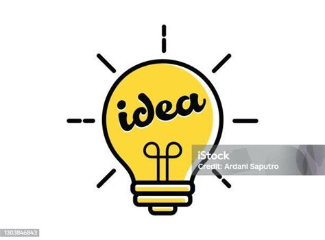 전구 로고 새로운 아이디어 기호와 아이콘 평면 밝은 만화 전구 벡터 일러스트레이션 개념에 대한 스톡 벡터 아트 및 기타 이미지 개념 개념과 주제 개성 개념 Istock