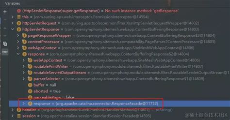 Response sendError 和setStatus 方法的区别response sendError 方法的 掘金