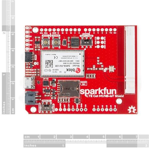 Sparkfun Lte Cat M1nb Iotシールドsara R4 Cel 14997 Sparkfun製｜電子部品・半導体通販のマルツ