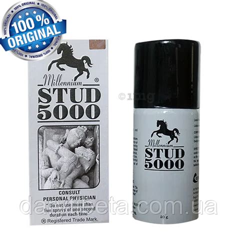 Спрей Stud 5000 спрей-пролонгатор для чоловіків, 20 мл, Оригінал Індія ...