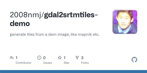 github 2008nmj gdal2srtmtiles demo generate tiles from a dem image