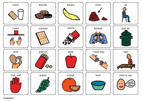 Printable Food Pecs Printable Holiday Crafts