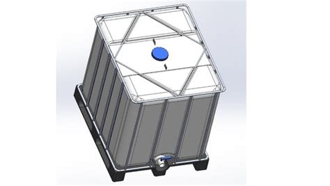3d Ibc Container 1m3 Turbosquid 1682391