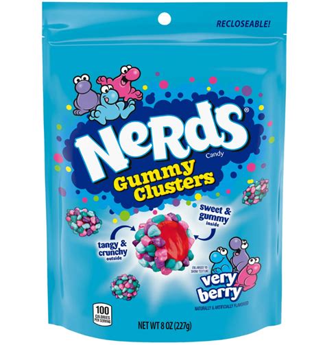 Nerds Gummy Clusters Very Berry 226g The Sweet Stop