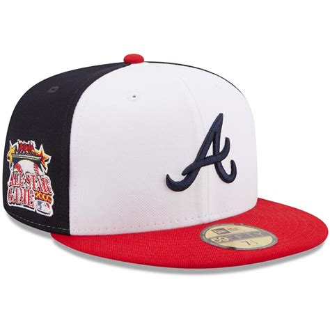 Mens Atlanta Braves New Era White Navy 2000 Mlb All Star Game 59fifty