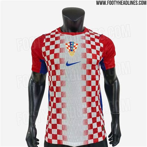 Se Filtran Las Camisetas Local Y Visitante De Croacia Para La Copa
