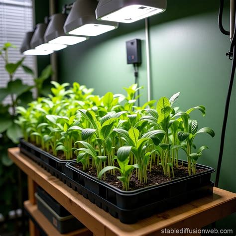 Hydroponic Home System Stable Diffusion Online