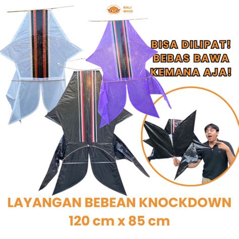 Jual Layangan Bebean 1 2 Meter X 85 Cm Layangan Bebean Knockdown Plastik Kab Gianyar Bali