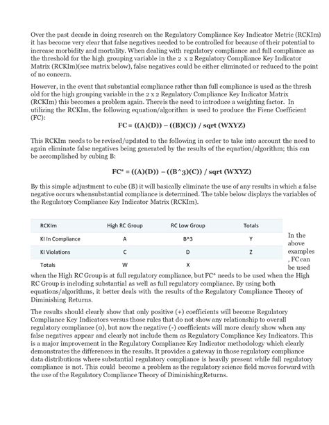 Risk Assessment And Key Indicator Matrices Decision Theory And Revised Algorithms To Deal With
