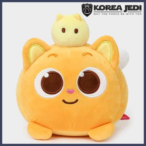 Pinkfong Ninimo 125cm 5 Cat Yellow Stuffed Plush Mini Doll No