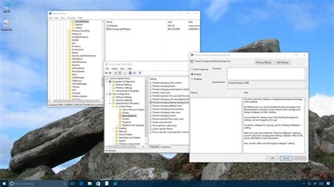 How To Stop People From Changing Your Windows Desktop Wallpaper Windows Central