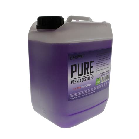 Xspc Pure Premix Distilled Container Uv Purple 5l Watercooling Uk