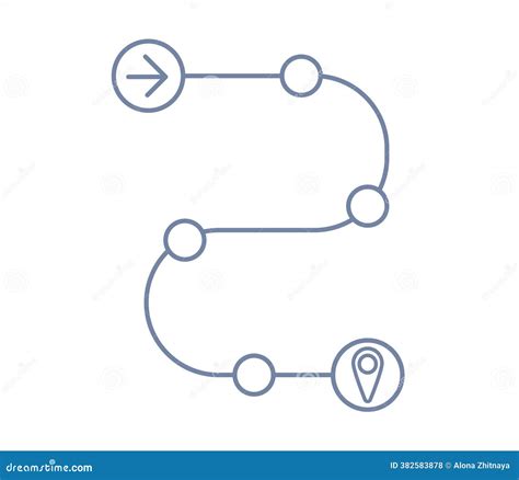 Chronology Line Icons Collection Timeline Progression Sequence Era
