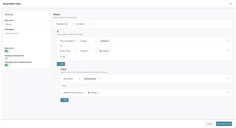 Manage Feedback With Automation Rules Pendo Help Center