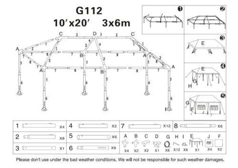 Caravan Canopy 10x20 Instructions Monster Ii 10x10 Instant Canopy